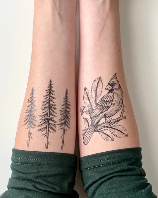 Pine Tree Tattoos